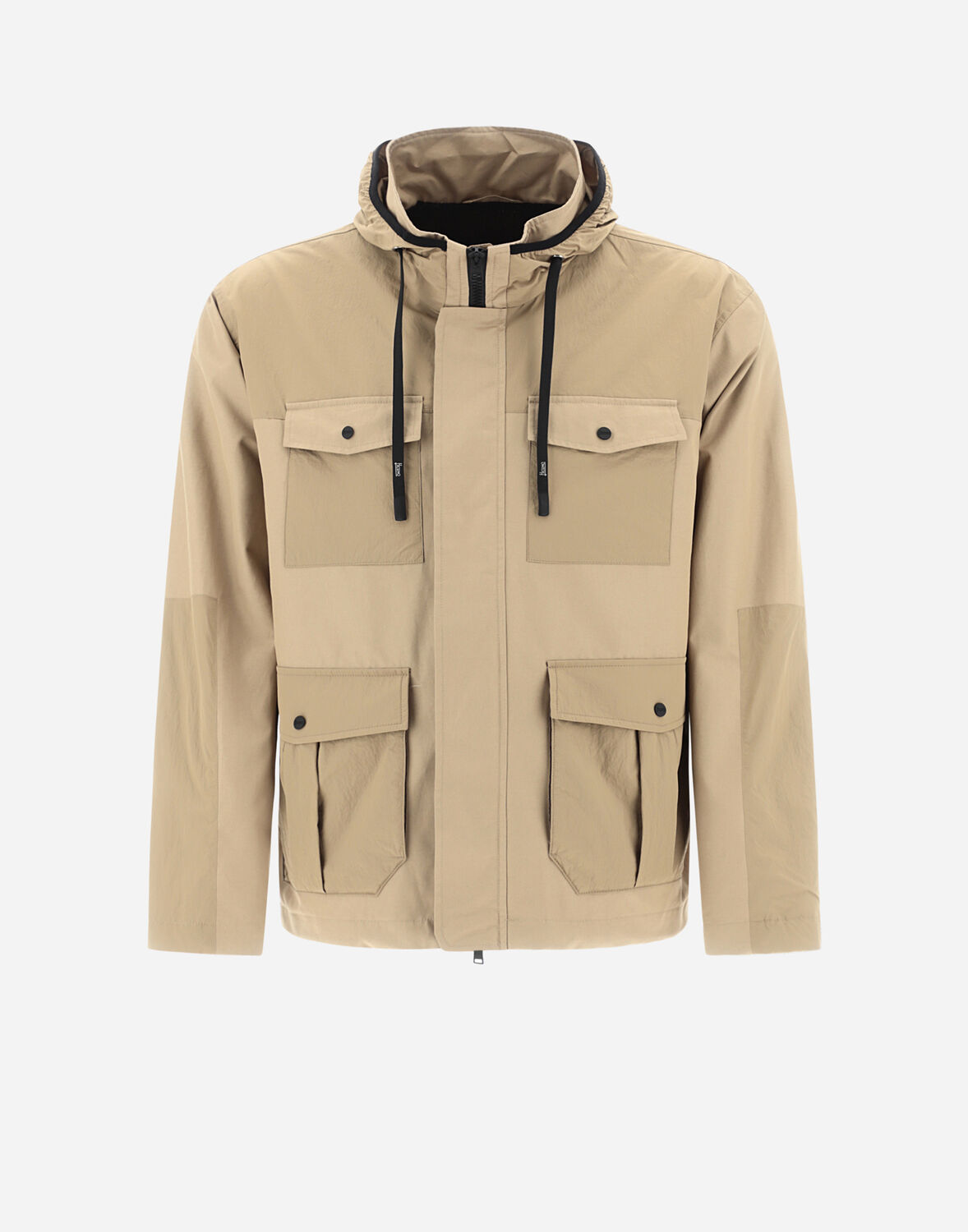 Herno Field Jacket In Delon & Ultralight Crease In Sand | ModeSens
