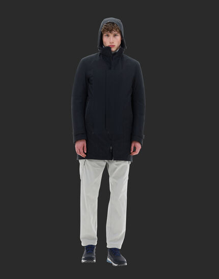 GIACCONE IMBOTTITO PIUMA HERNO LAMINAR UOMO in Dark Blue for Men | Herno®