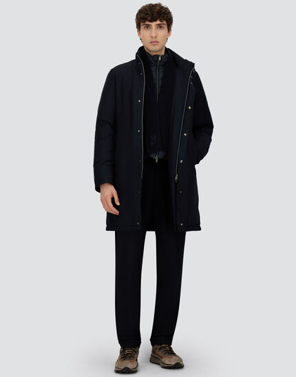 JACKET IN NEW BUSINESS MEMBRANATED in Navy Blue for Men | Herno®