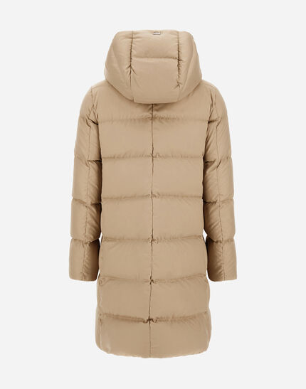 A-SHAPE JACKET IN ARENDELLE AND NEW LADY FAUX FUR in Light Beige for ...